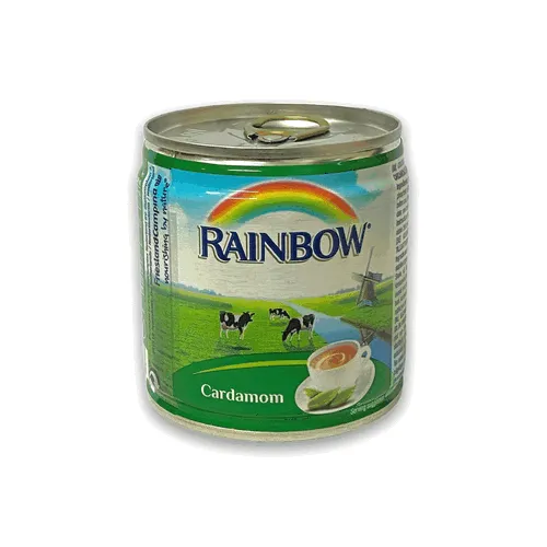 Rainbow Evaporated Milk W. Cardamom 170g | Khyratna